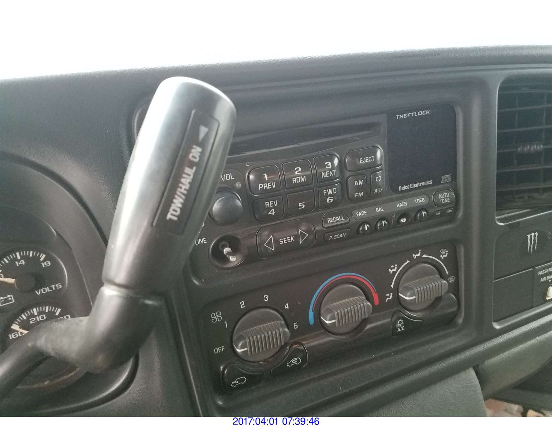 2001 - CHEVROLET SILVERADO 1500 // PARTS ONLY