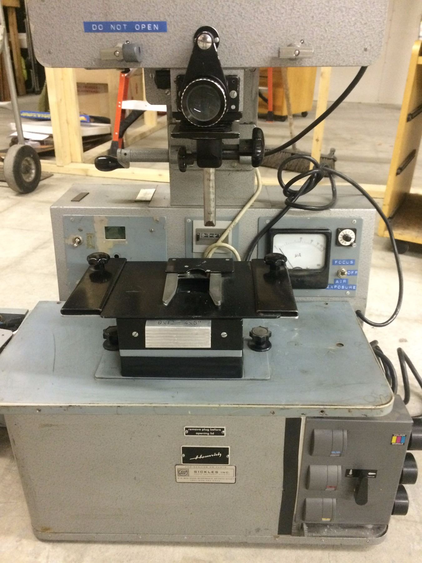 Rare Vintage Germany Homrich MIP/S Professional PHOTO ENLARGER (9 X 12 ...