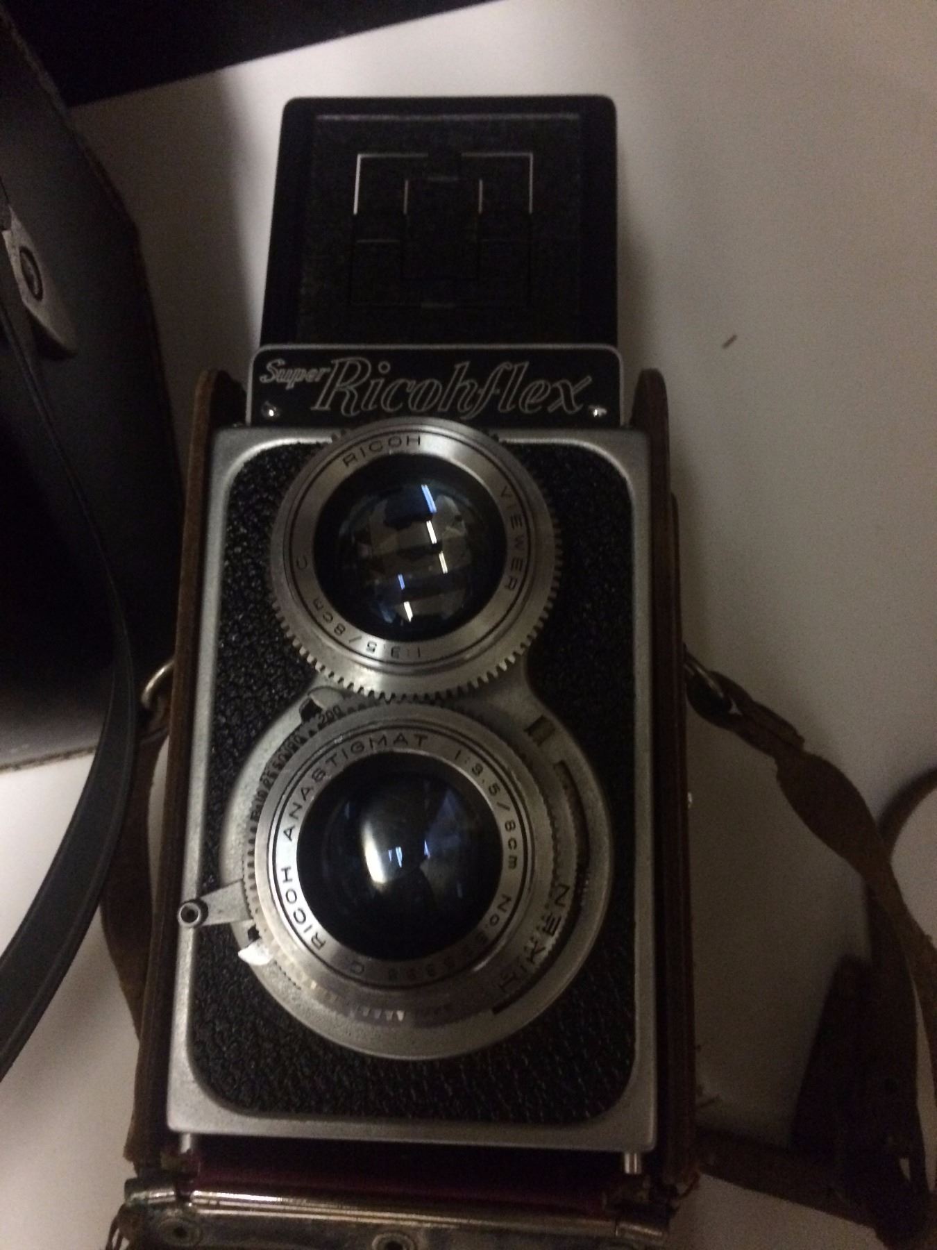 SUPER RICOHFLEX ' Ricoh Cased Vintage Camera