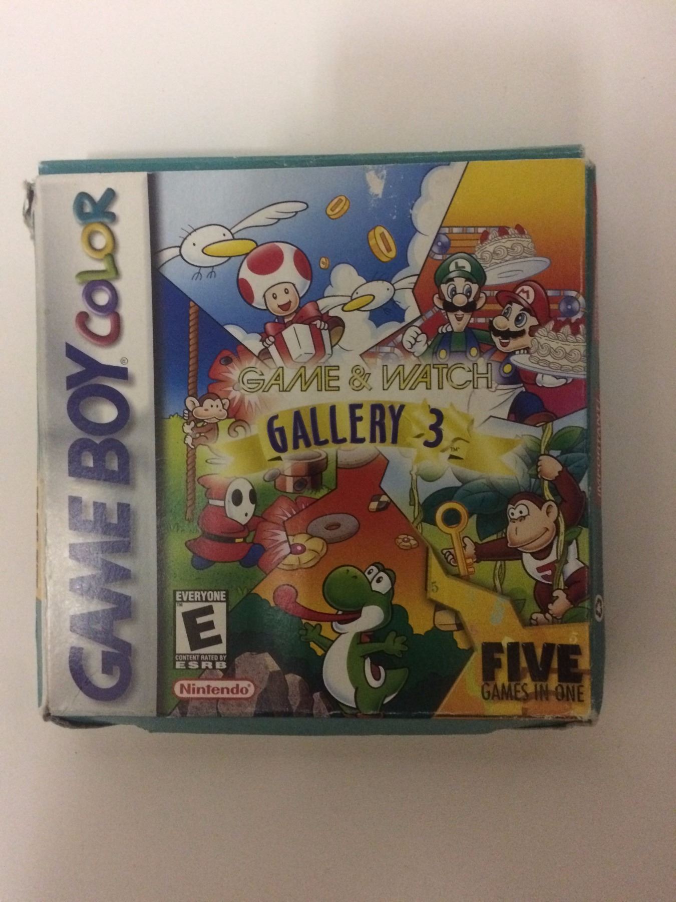 GameBoy Color game - Game & Watch Gallery 3 (cartridge)