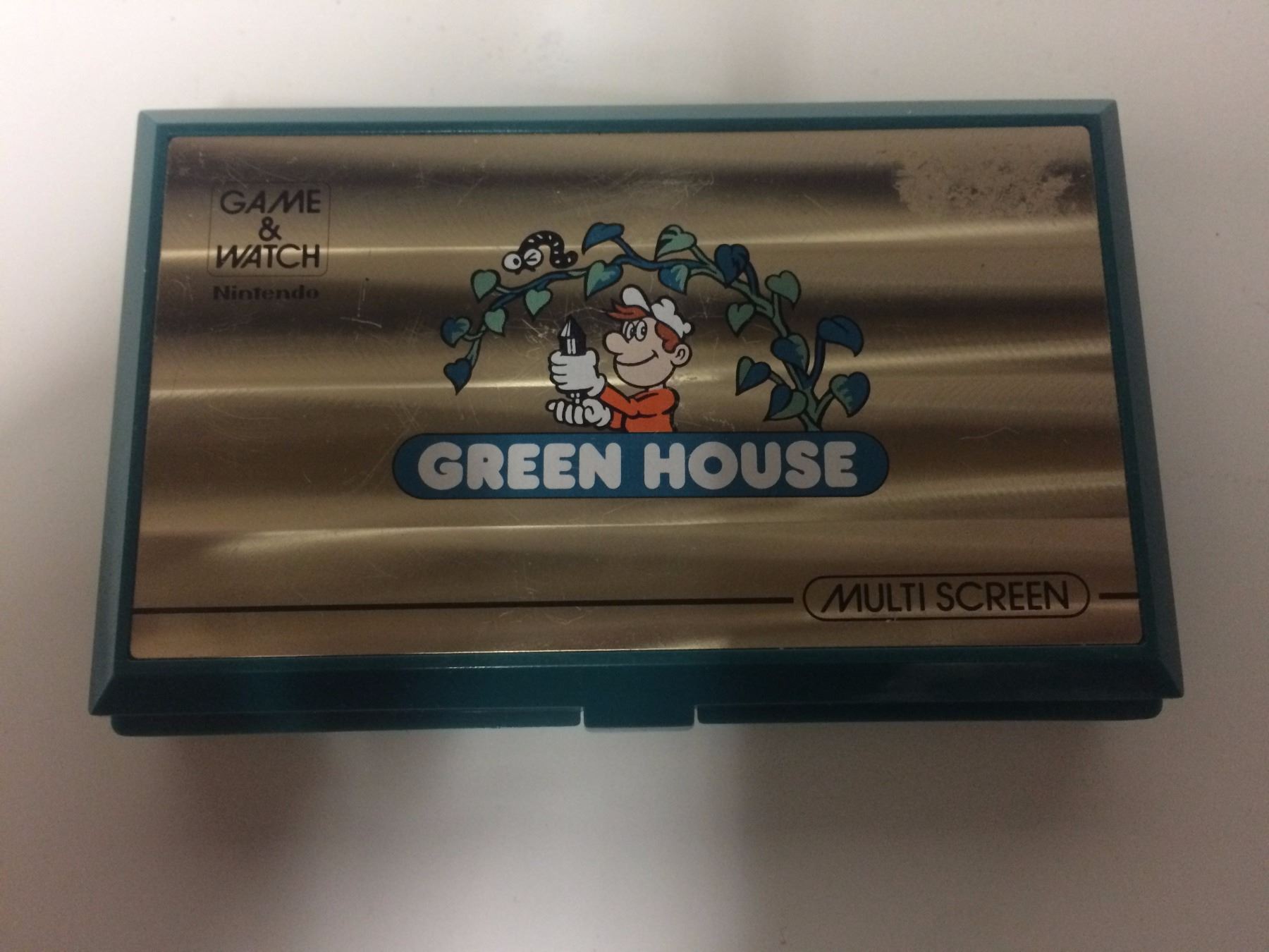 Vintage Original Nintendo Game & Watch Game and Watch GREEN HOUSE