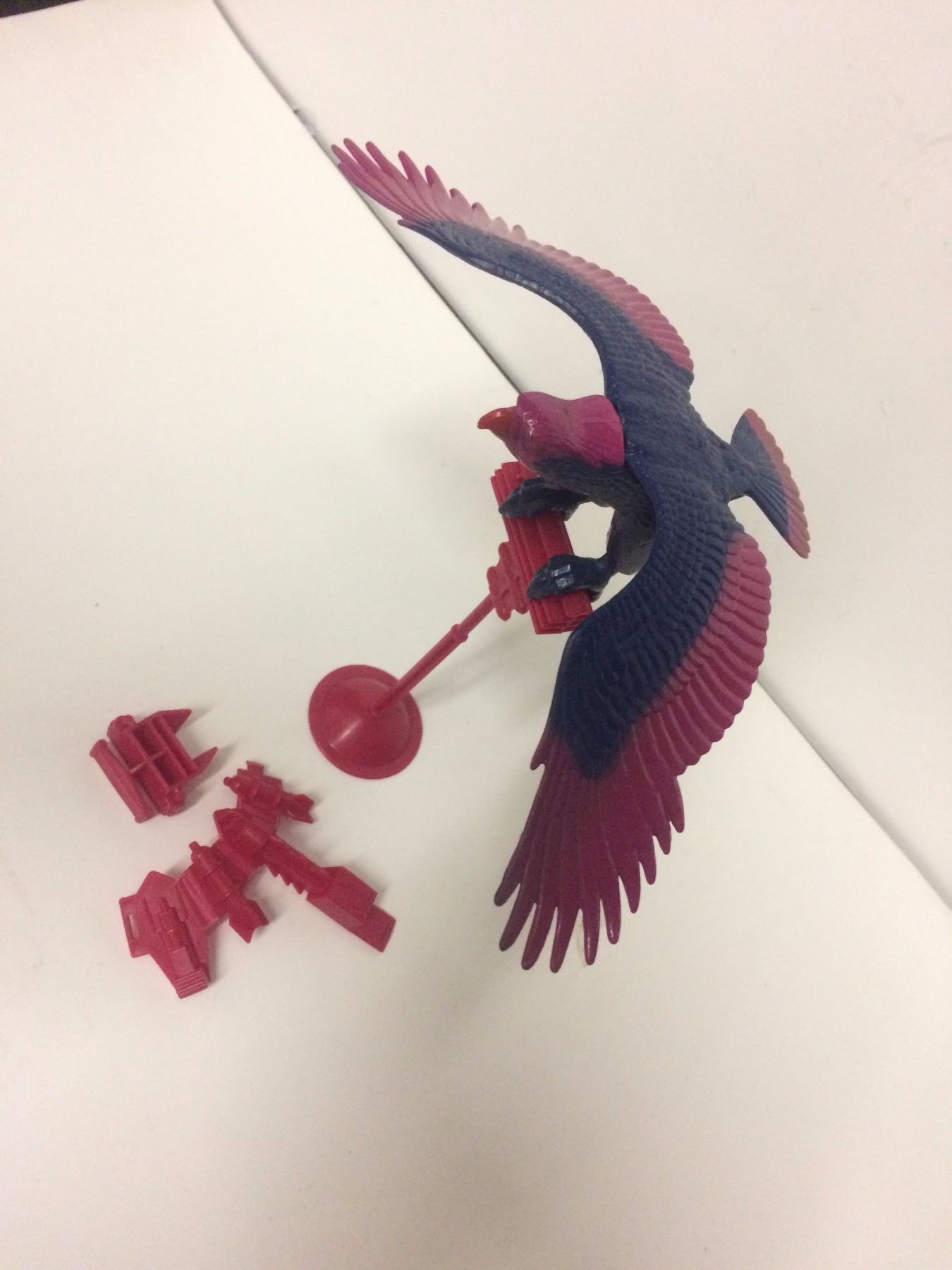 ZOAR vtg 1983 He-Man Masters Universe Action Figure Toy Falcon Bird ...