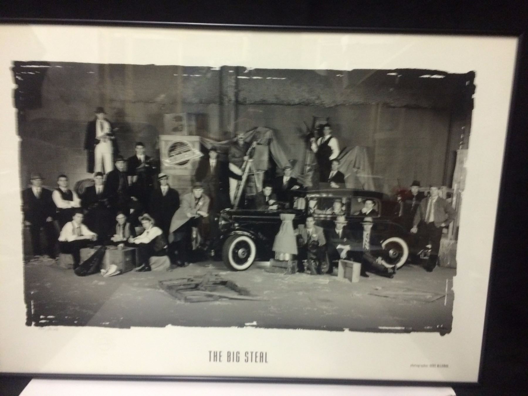 Vancouver Canucks THE BIG STEAL Photo Print by Gary Wildman