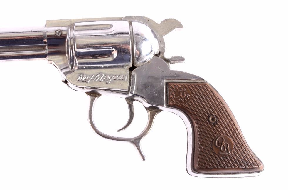 Roy Rogers Cap Gun and Leather Belt Collection