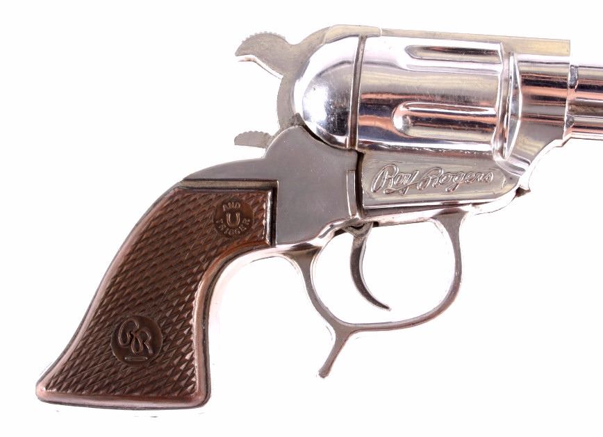 Roy Rogers Cap Gun and Leather Belt Collection
