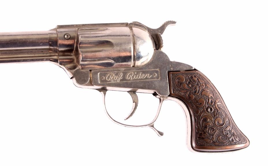 Roy Rogers Cap Gun and Leather Belt Collection