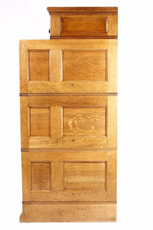 Yawman & Erbe Oak Stacking Filing Cabinet