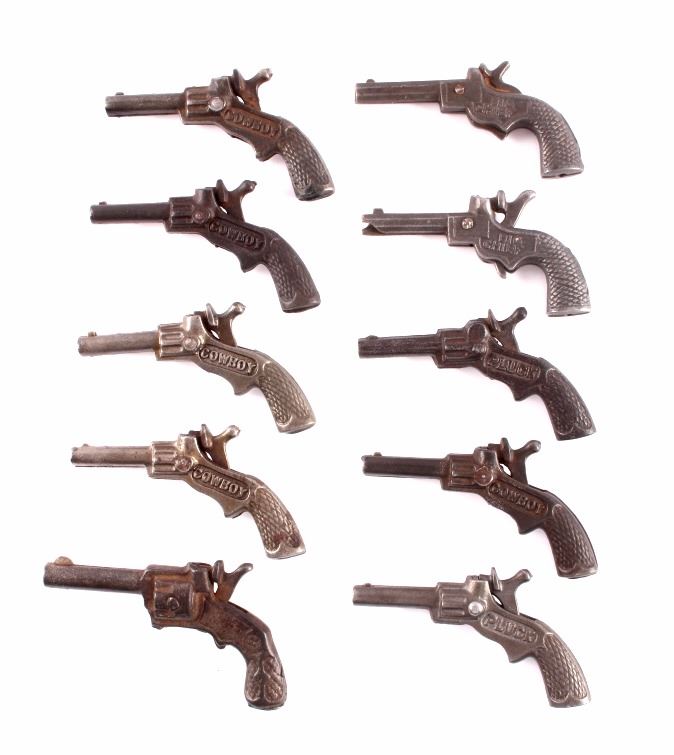 Stevens Cast Iron Cap Gun Collection