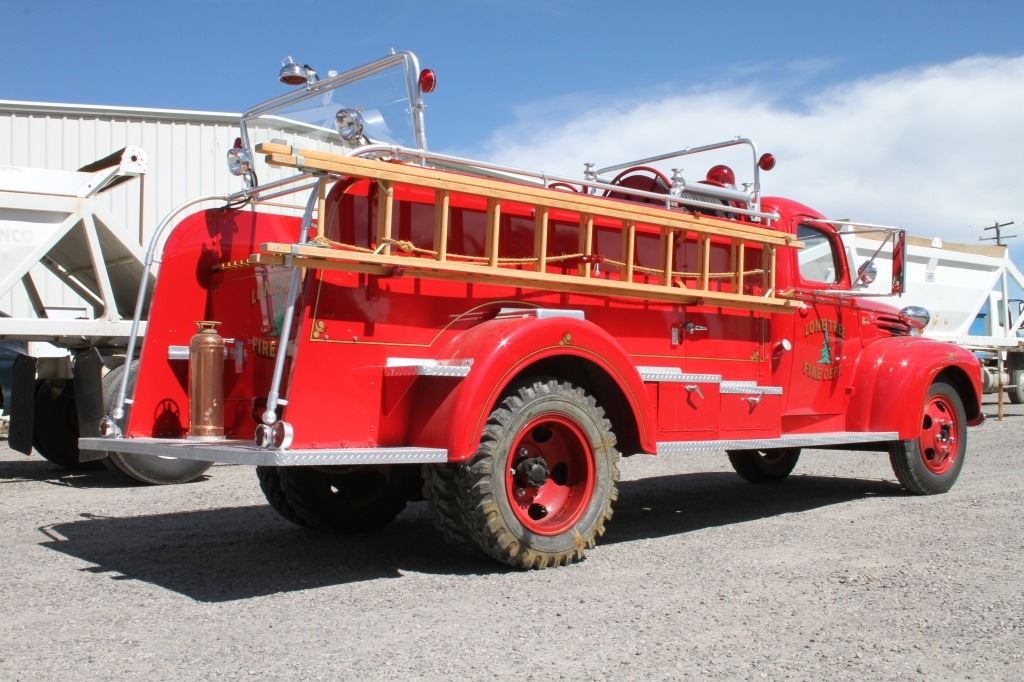 1946 Ford Fire Truck Pumper from Chico Hot Springs