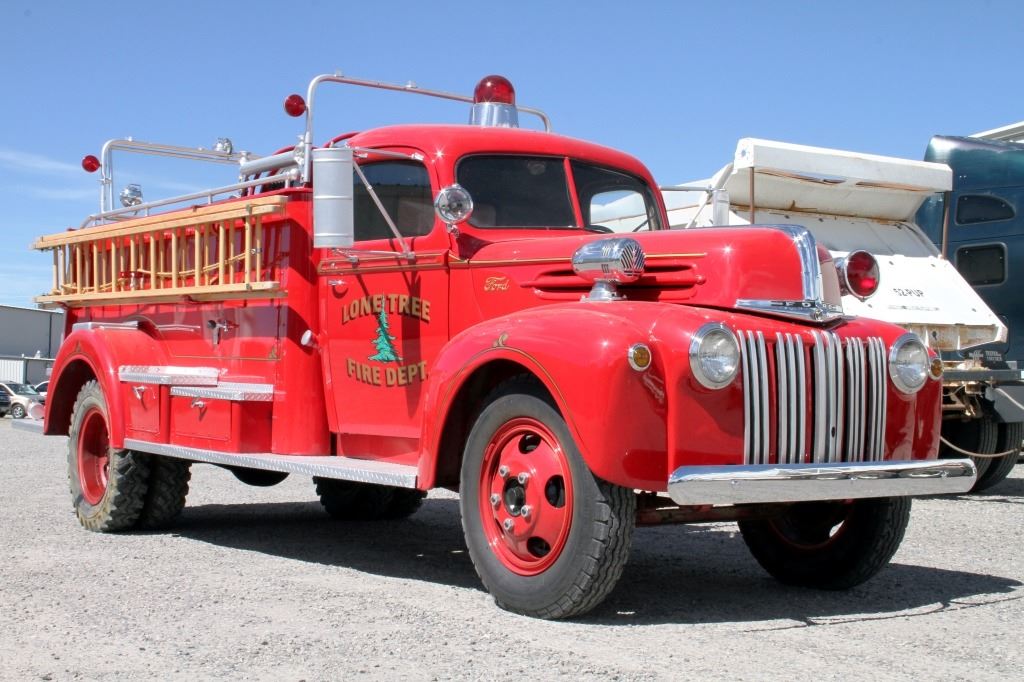 1946 Ford Fire Truck Pumper from Chico Hot Springs