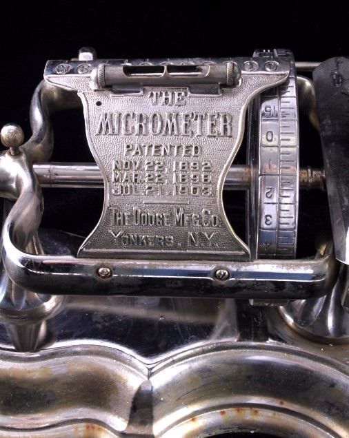 Antique Micrometer Mercantile Countertop Scale