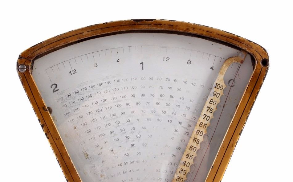 Antique Dayton 166 Candy Store Countertop Scale