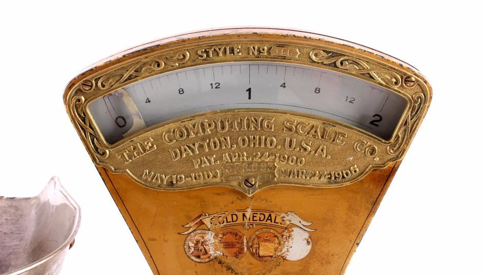Antique Dayton 166 Candy Store Countertop Scale