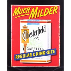 Chesterfield Cigarettes Advertising Sign