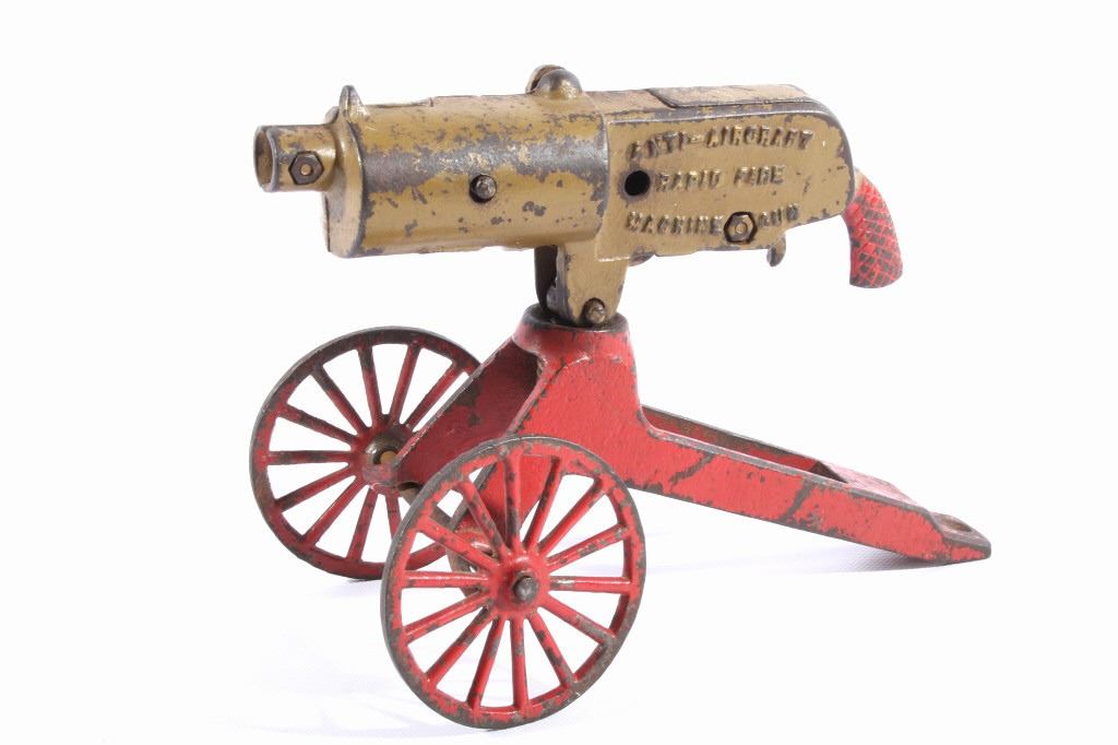 Grey Iron RapidFire Anti-Aircraft Machine Gun 1928