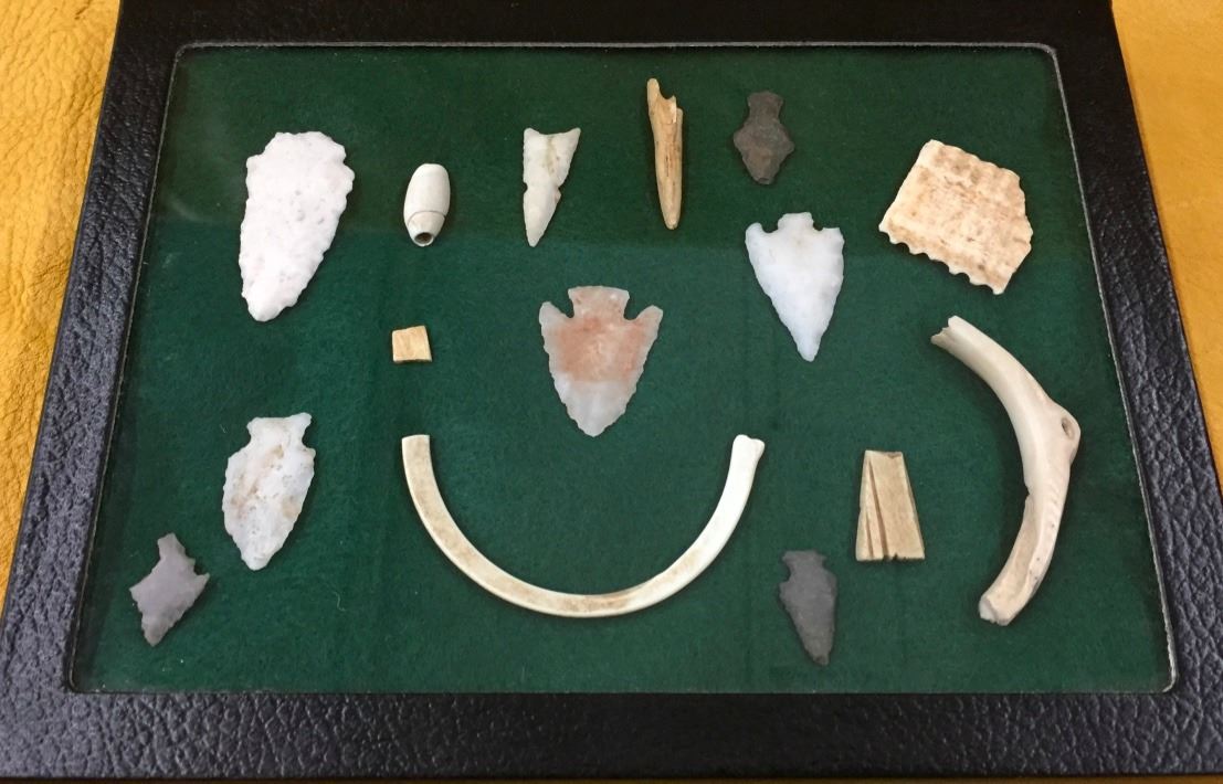 Prehistoric Artifacts Display