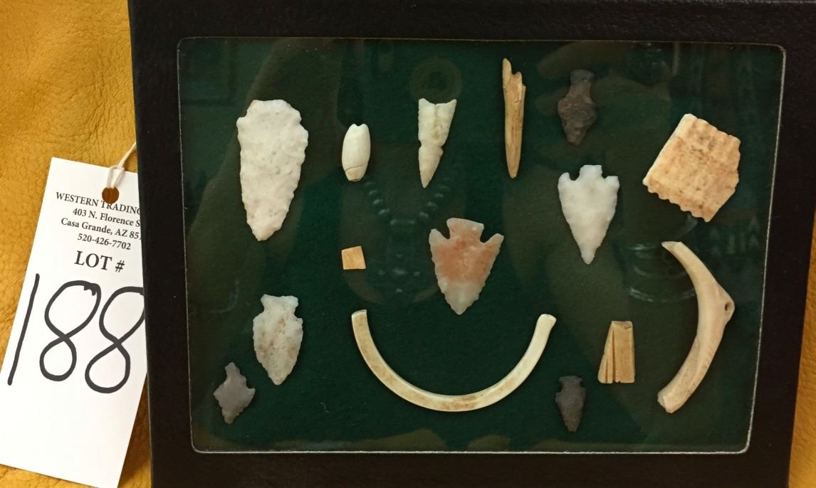 Prehistoric Artifacts Display