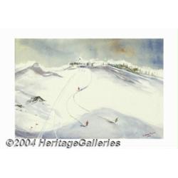 Audrey Newell - Original Illustration (1958).