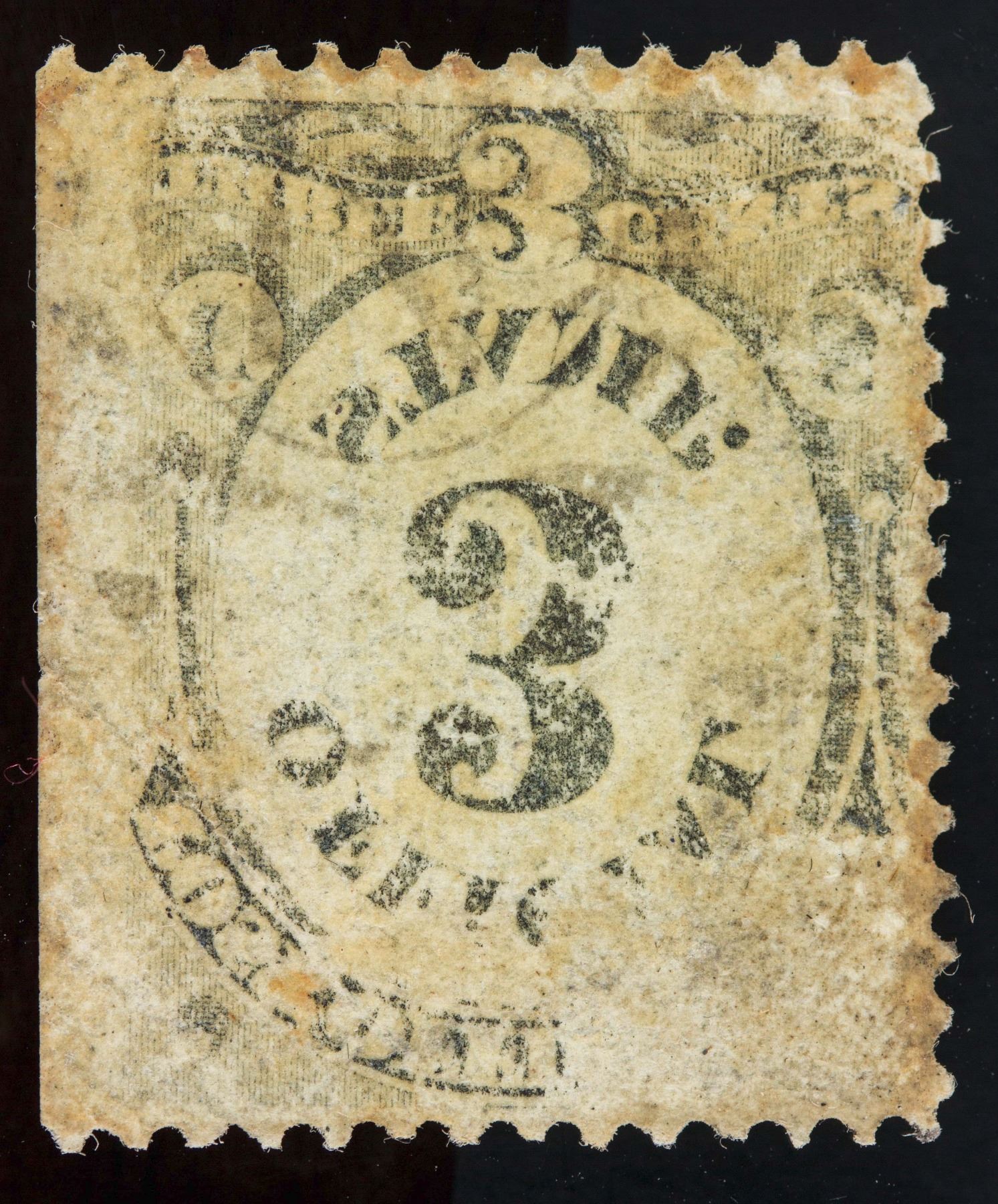 United States Special 3 Cents Error Stamp