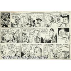Frank Godwin - Original Art Comic Strip Art for Rusty Riley Sunday ...