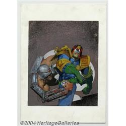Simon Bisley - Original Cover Art for Judge Dredd: Mega-City Vice #3 ...