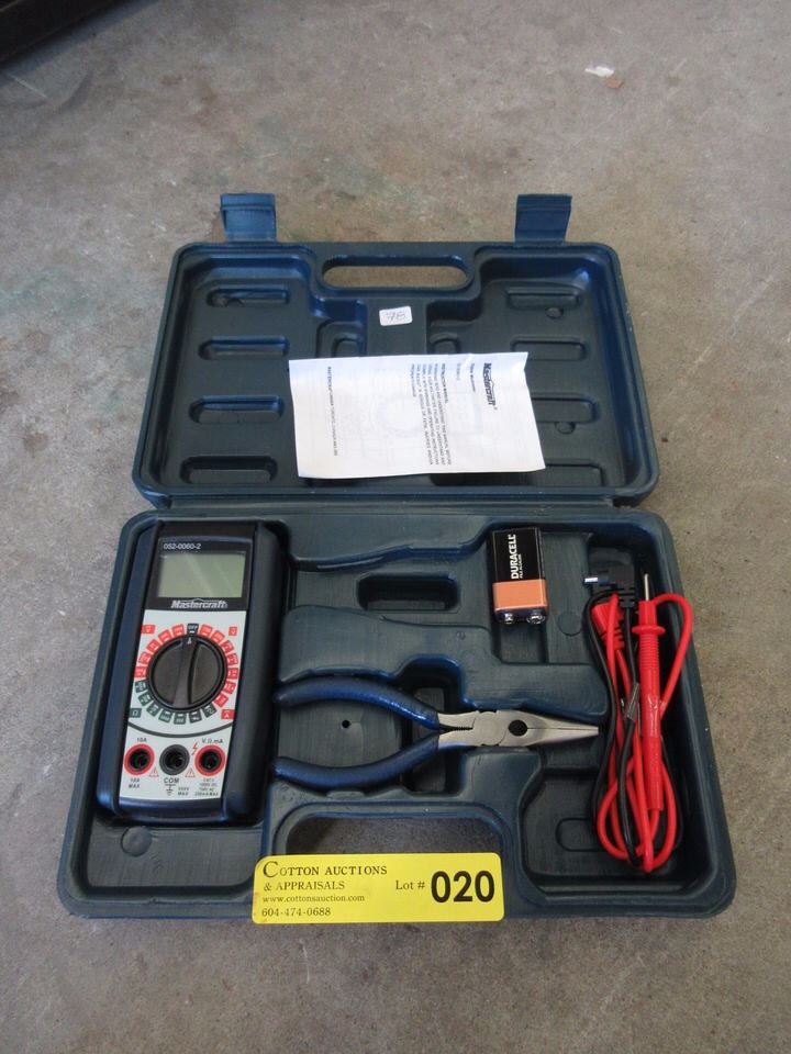 Mastercraft Digital Multimeter