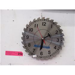 Metal Mastercraft Wall Clock