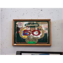 Labatt's 50 Mirror Wall Clock