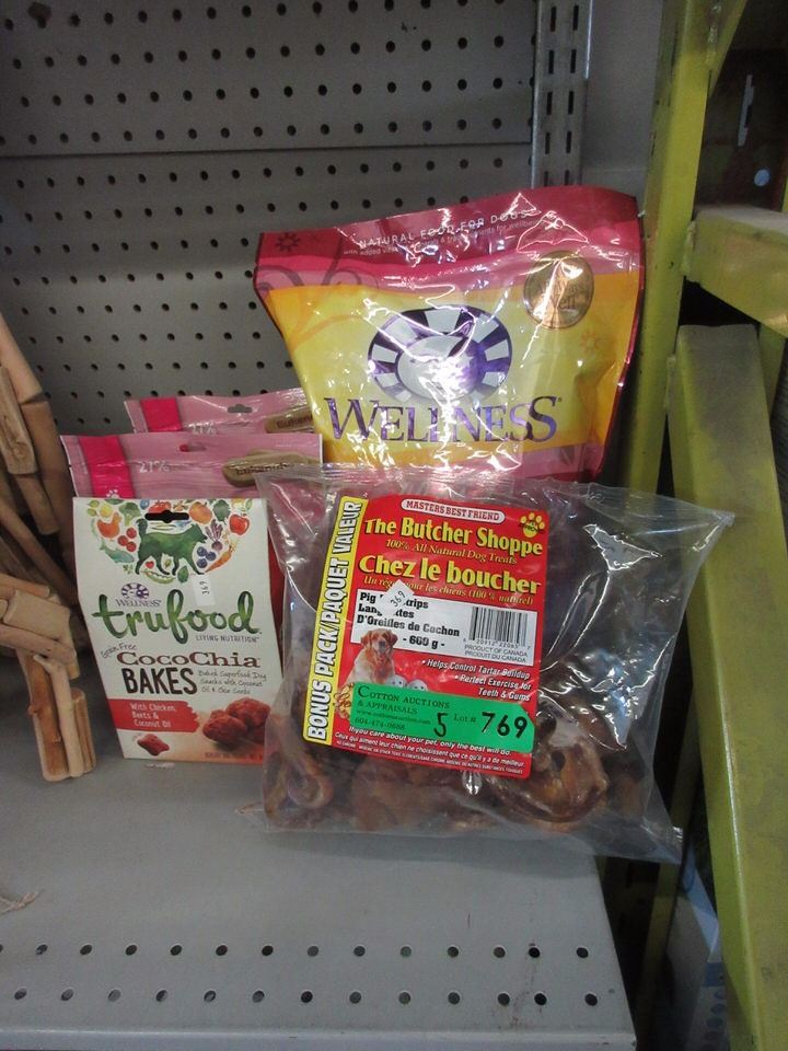5 Bags of Assorted Dog Food & Treats