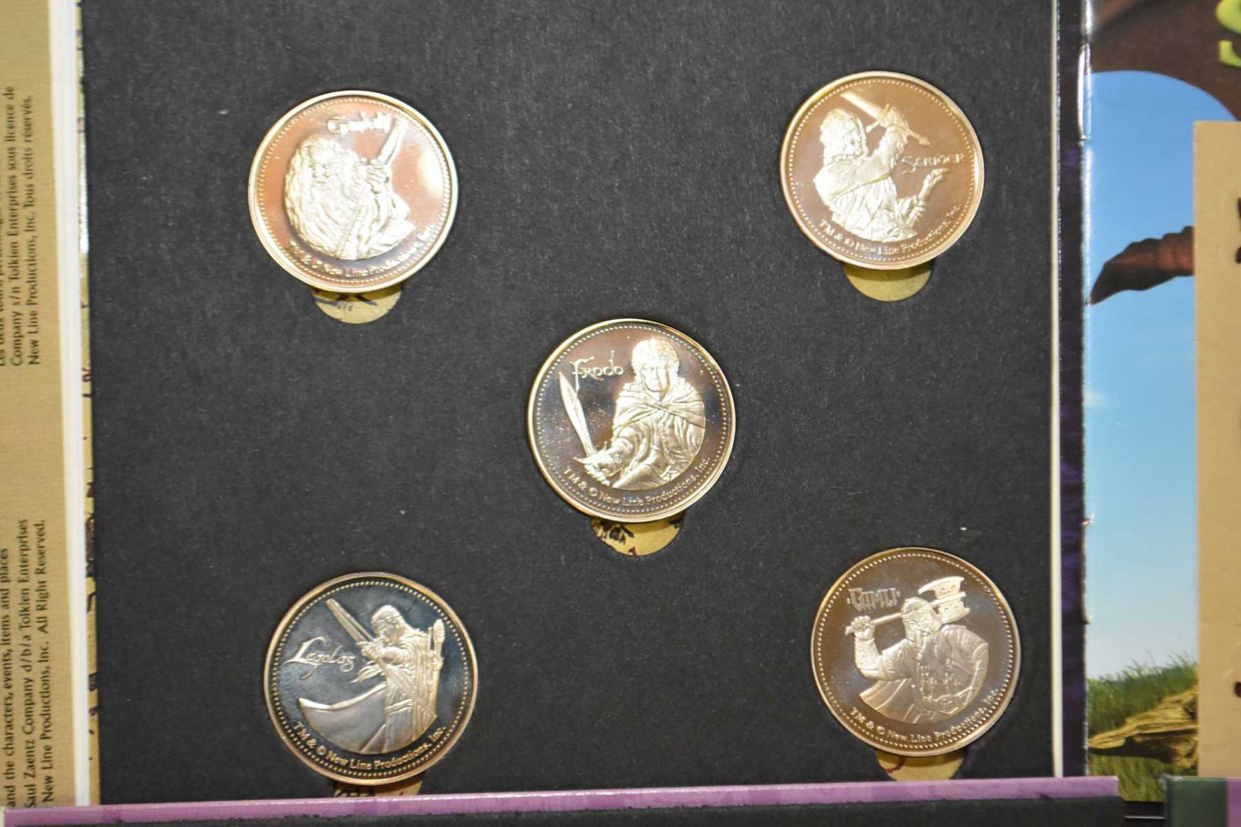 Nine Royal Canadian Mint collector coins sets including "Reel Coinz ...