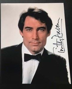 TIMOTHY DALTON 007 JAMES BOND AUTOGRAPH - RARE!