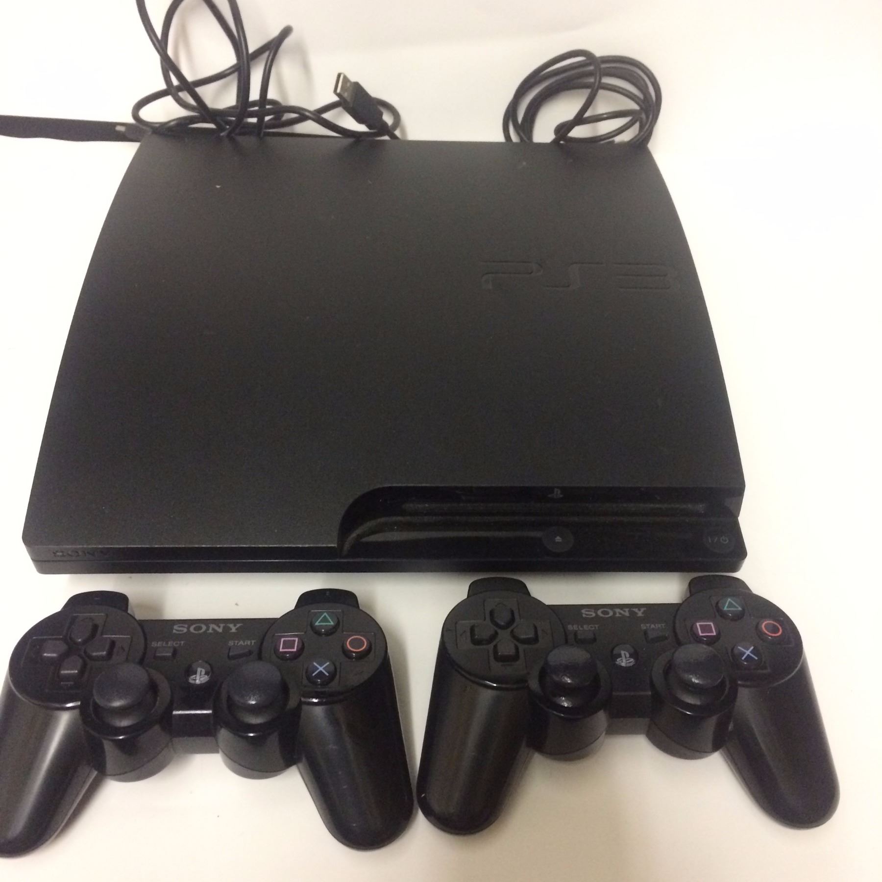 PS3 GAMING SYSTEM W/ CONTROLLERS
