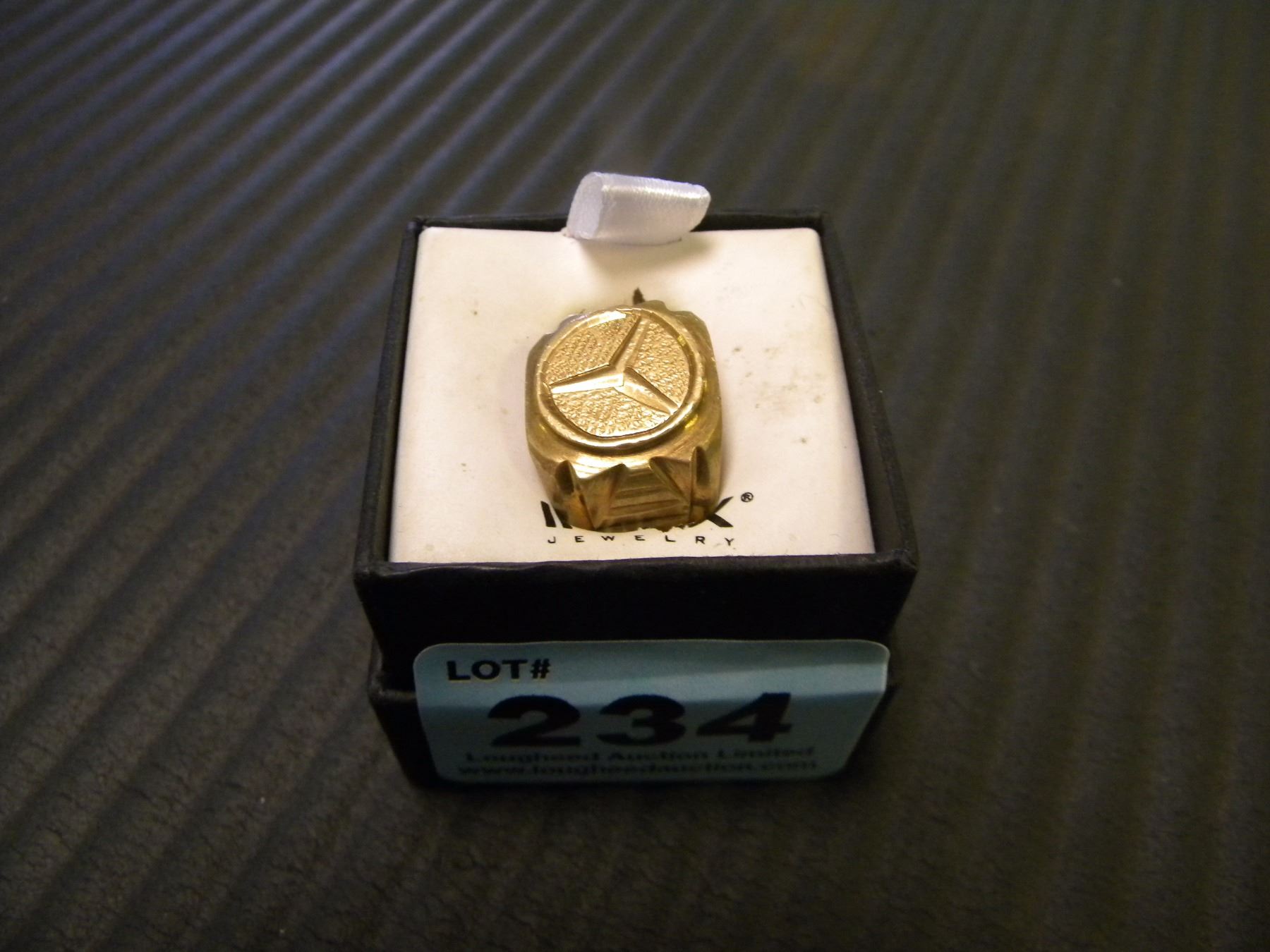 18K GOLD MERCEDES RING