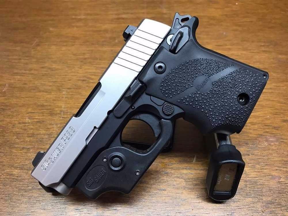 Sig Sauer P938 9mm 2 Tone Pistol with Sig Laser