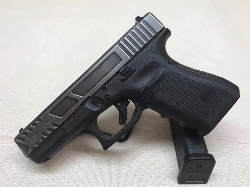 Glock 19 Gen 4 Battle Worn with Relief Cut 9mm