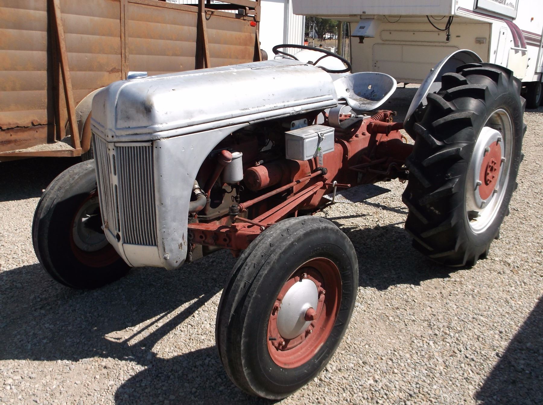 9N Ford Tractor- Recent Overhaul- New Tires- Runs Good- Good Brakes