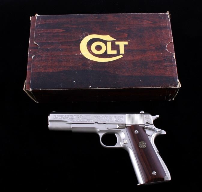 Boxed Samuel Colt 1911 Commemorative .45 Pistol