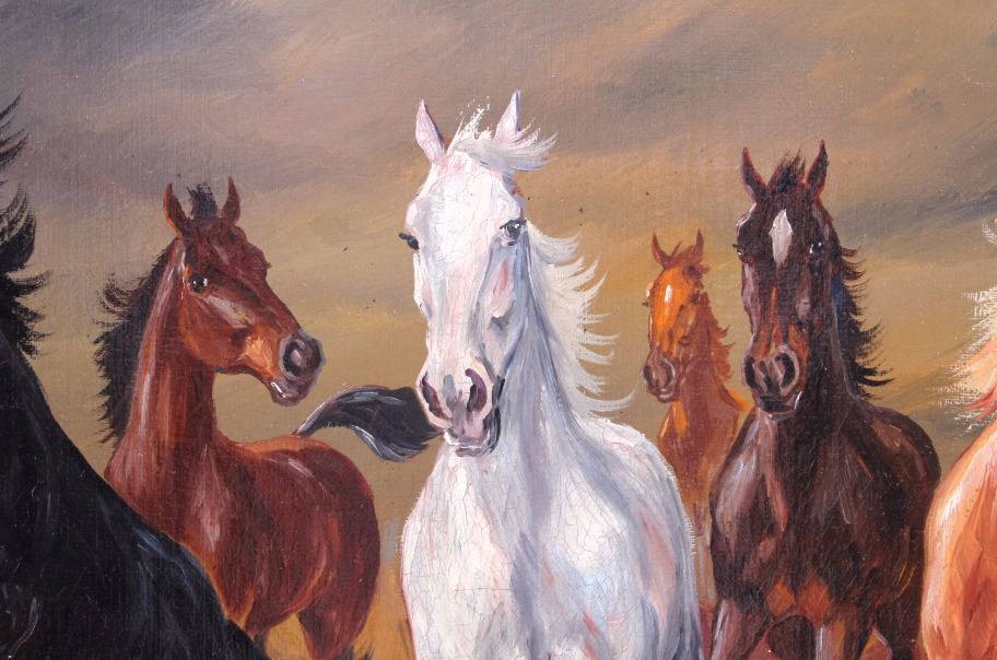 Hans Riedmann Original Oil on Canvas Painting