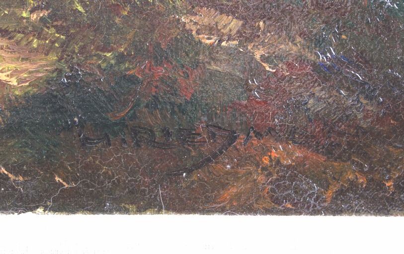 Hans Riedmann Original Oil on Canvas Painting