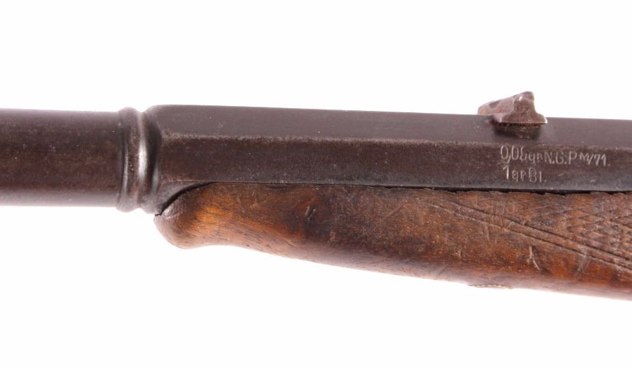 German Proofed .22 Trapdoor Parlor Pistol
