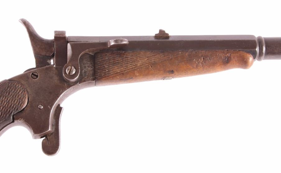 German Proofed .22 Trapdoor Parlor Pistol