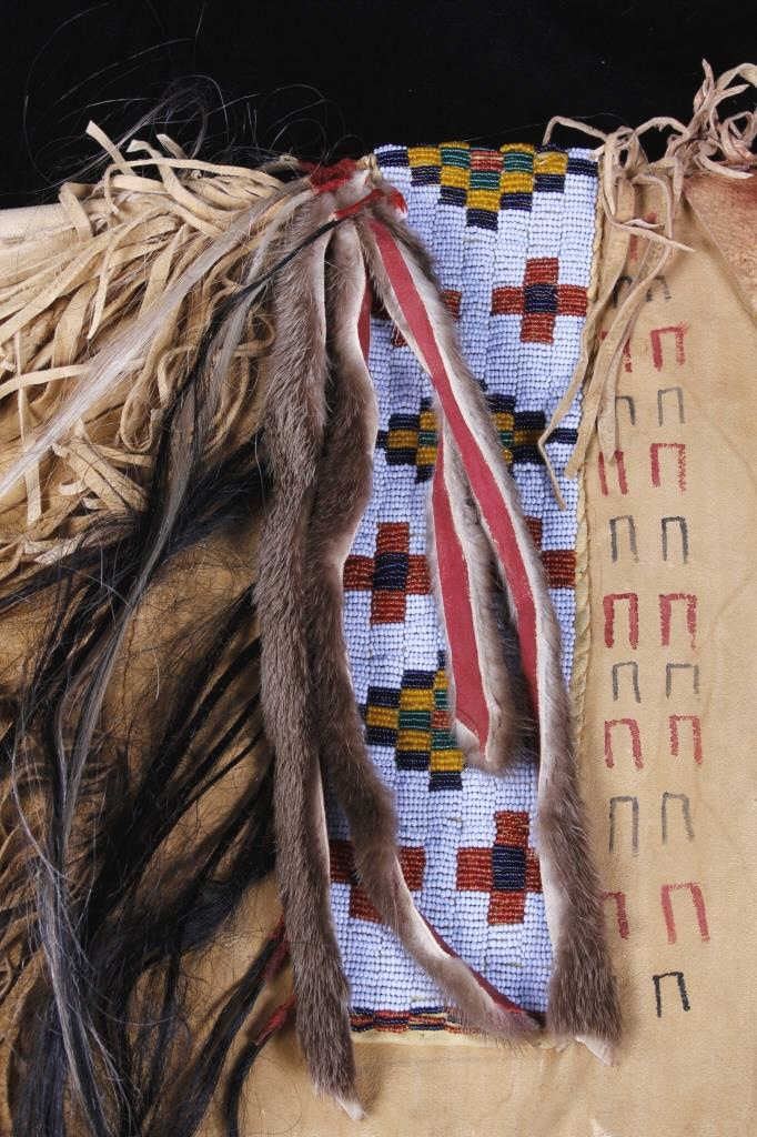 Lakota Sioux Beaded War Shirt 20th Century