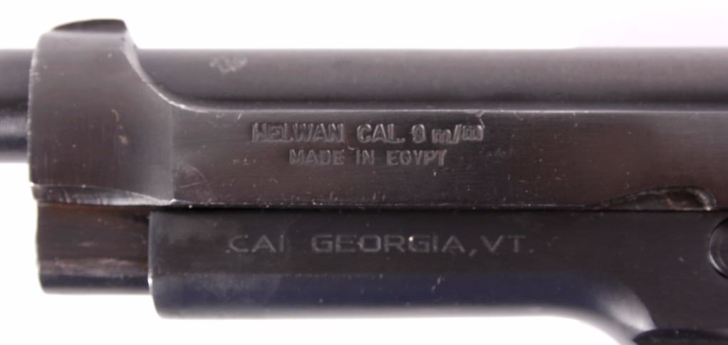 Egyptian Helwan 951 Brigadier 9mm