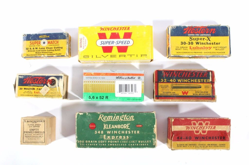 Early & Rare Collection Of Ammunition