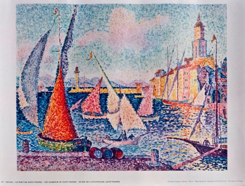 Paul Signac, Le Port de Saint-Tropez, Poster