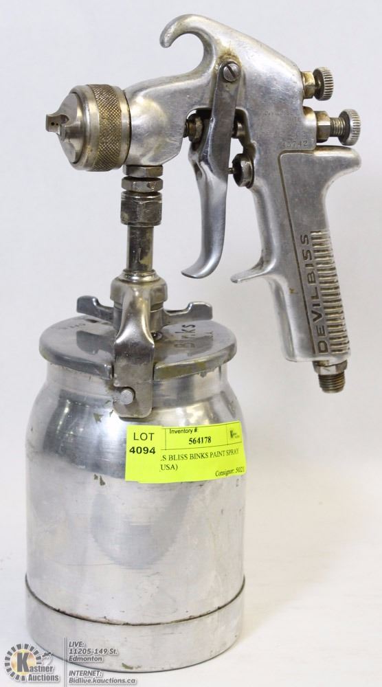 DEVILS BLISS BINKS PAINT SPRAY GUN (USA)