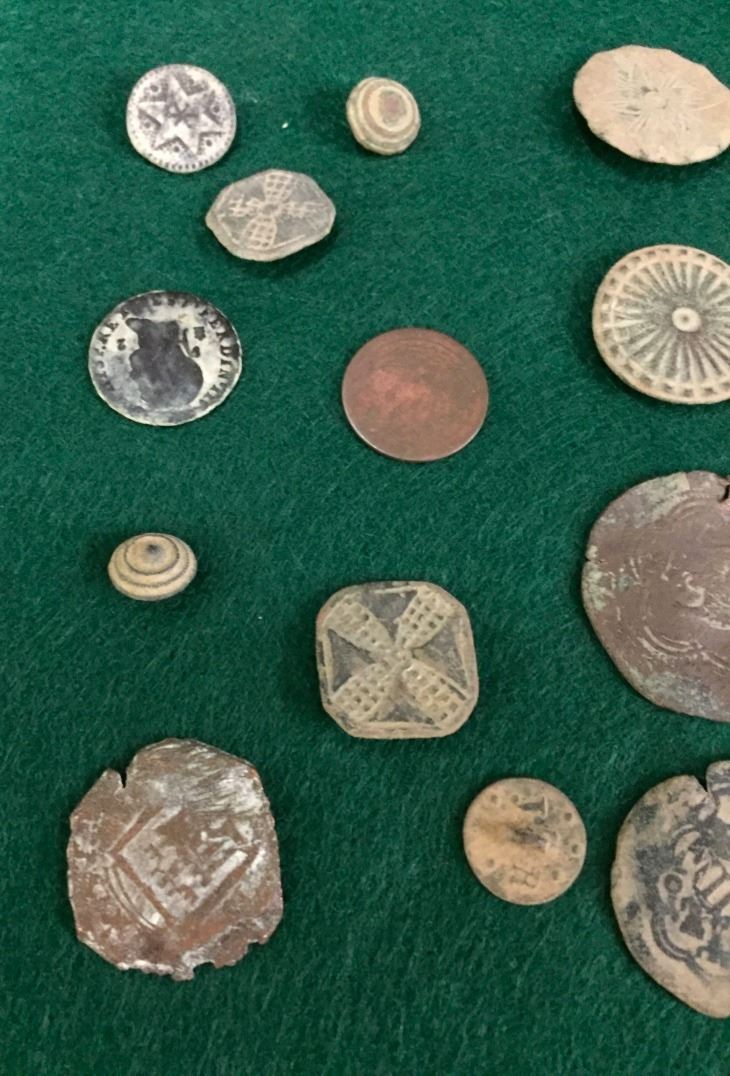 Spanish Colonial Era Artifacts Display