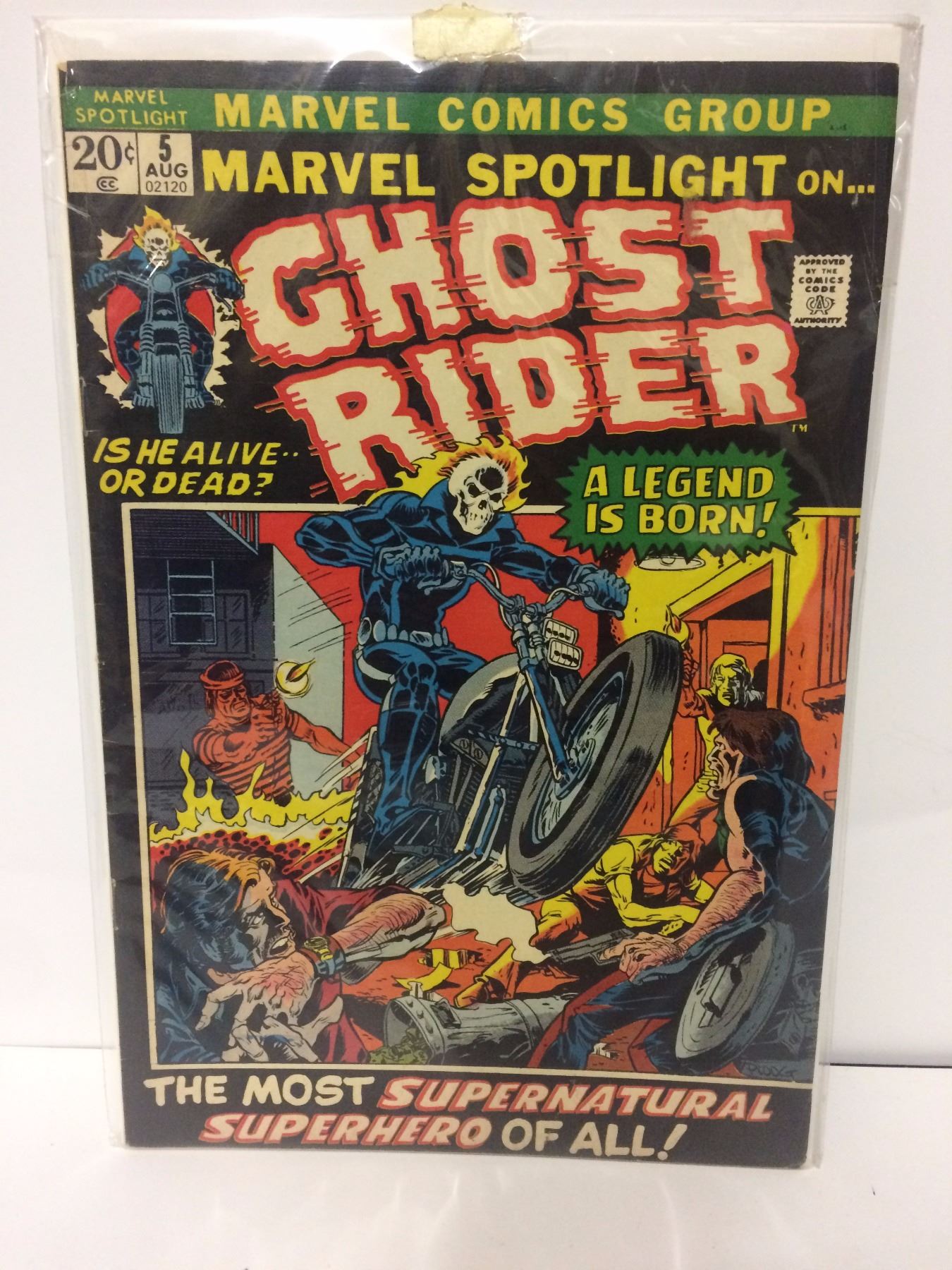 1972 Marvel Comics Marvel Spotlight # 5 1st Ghost Rider/Johnny Blaze