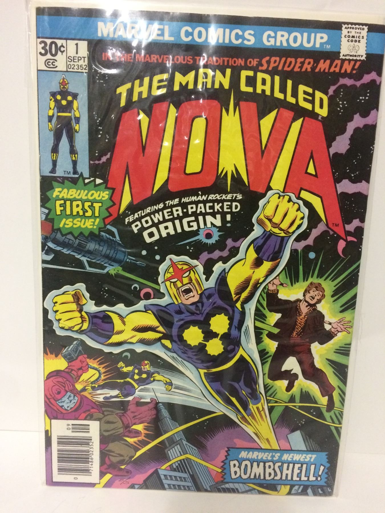 THE MAN CALLED NOVA #1 1976 Marvel (Bronze Age) Key 1st Appearance