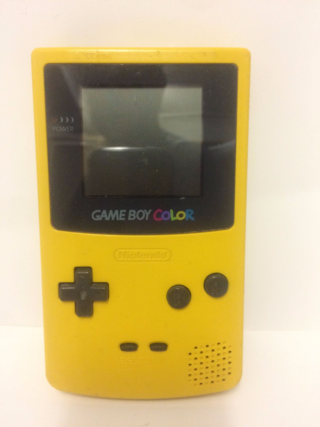 GAME BOY COLOUR VIDEO GAME CONSOLE (YELLOW)
